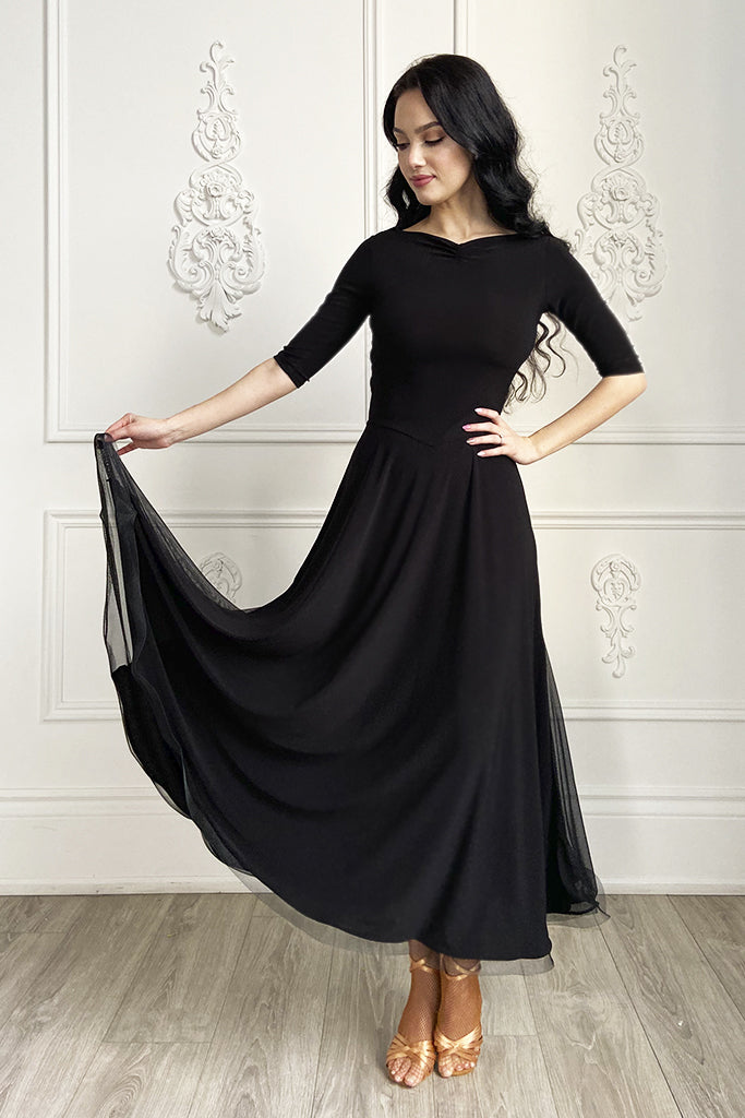 "Anastasia" Ballroom Practice Dress – DanceLuxe Boutique
