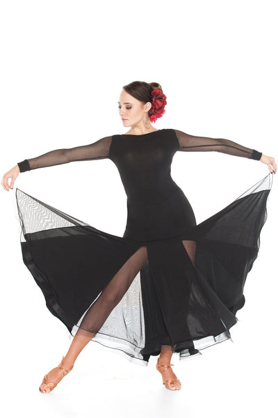 Charmed Ballroom Dance Dress – DanceLuxe Boutique